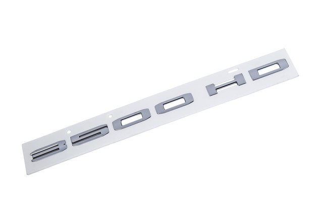 2020-2022 GMC Sierra 3500 HD Chrome Front Side Door Weight Class Name ...