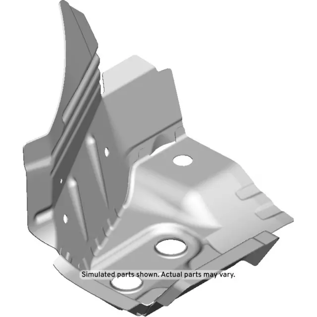 OEM NEW 10-17 GM GMC Equinox Front Compartment Side Rail Rear Extension ...