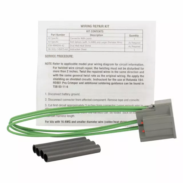 WPT-1273 - Wire Assembly Ford Parts Direct