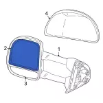 Shop Genuine Ford Mirror Assemblies, Covers, Glass and Parts | Ford ...