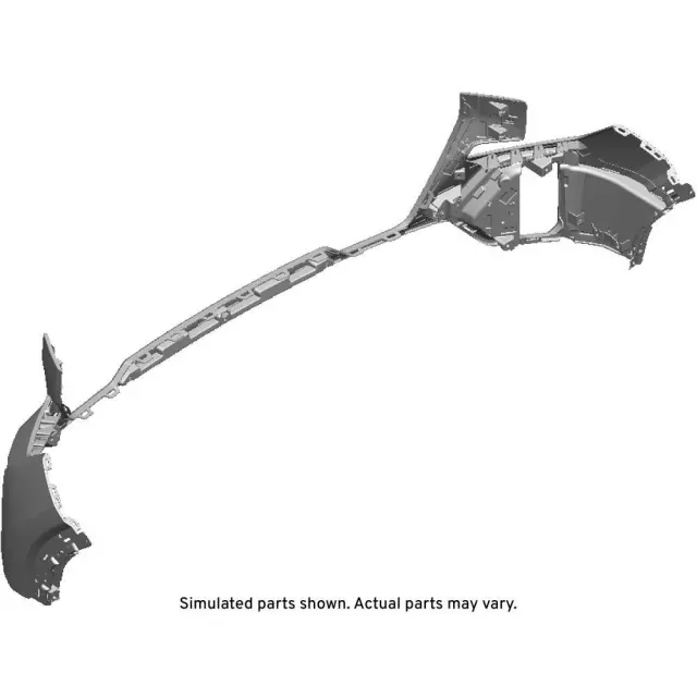 2019-2022 GMC Front Bumper Upper Fascia 84542582 GM | GMPartsDirect.com