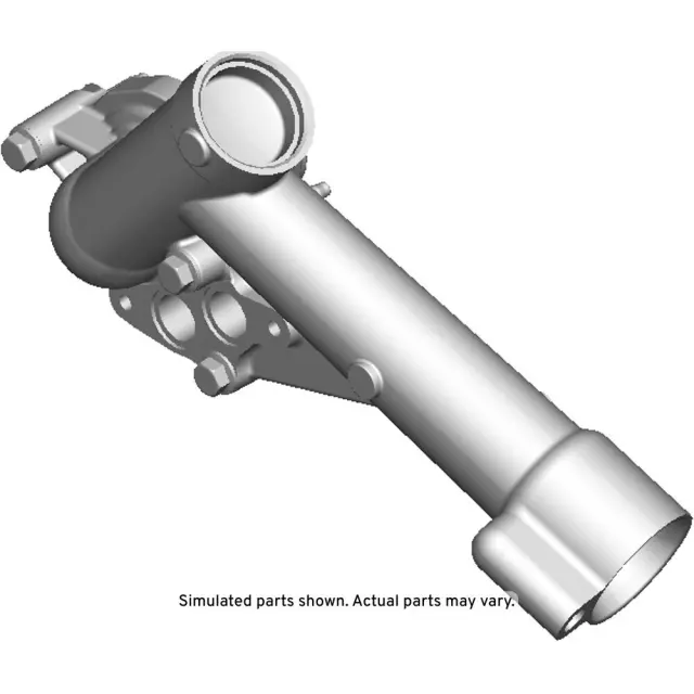 2008-2017 GM Engine Coolant Thermostat Housing 92249137 GM ...