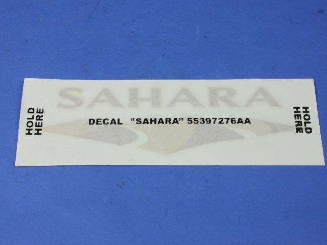 2007-2015 Jeep Wrangler Decal 55397276AA | Mopar Estores