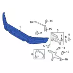 2021-2023 Ford F-150 Front Bumper ML3Z-17757-K | TascaParts.com