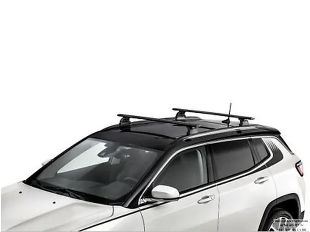 2017-2024 Jeep Compass Thule Roof-mount Cross Bars, Jeep Compass ...