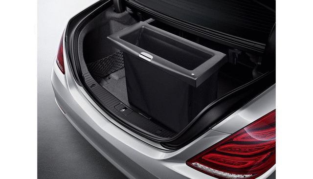223-840-04-00 - Easy-Pack Boot Box - Black - Plastic 2022-2024 Mercedes ...