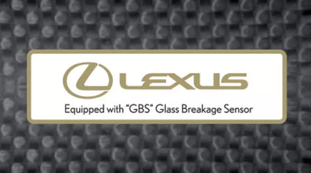 2011-2020 Lexus GX460 Vehicle Security, Glass Breakage Sensor PT398 ...