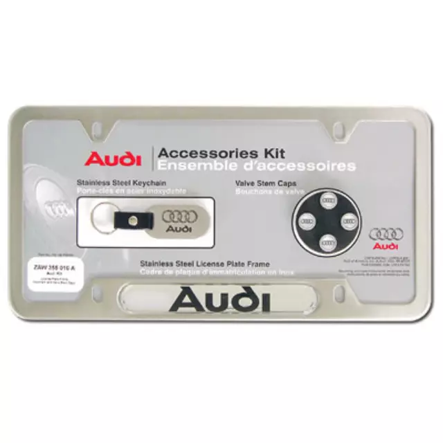 Audi License Plate Frames At Discount Prices | OEM Parts Online
