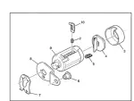 2010-2024 GM Door Lock Cylinder For Use With Edge Cut Keys 20823440 GM ...