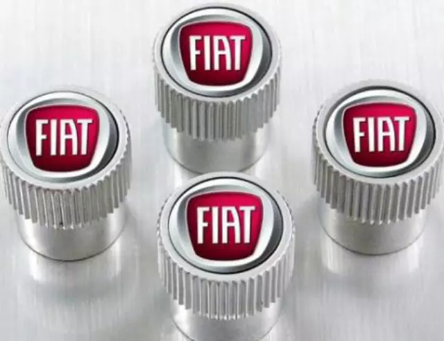 2012-2021 Fiat Valve Stem Caps, Fiat 82213717AB | Mopar eStore