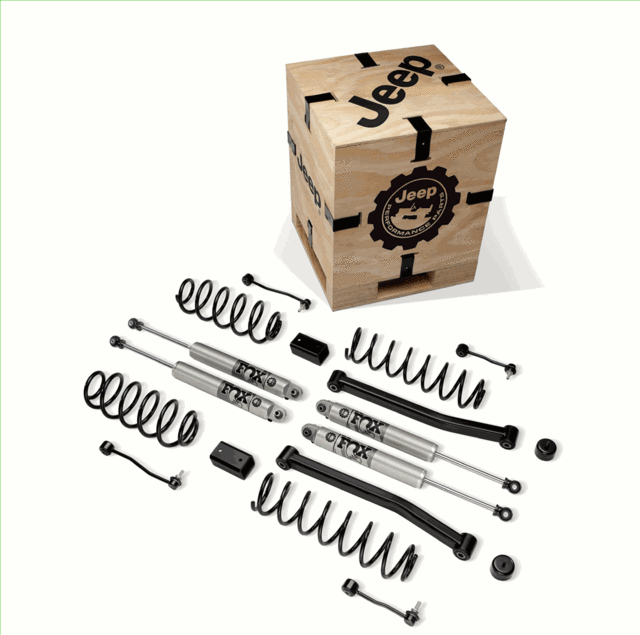 2020-2024 Jeep Gladiator Jeep Performance Parts 2-inch Lift Kit with Bilstein Reservoir Shocks ...