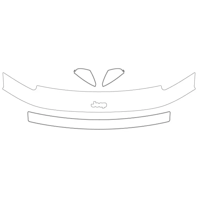 2022-2025 Jeep Grand Cherokee Paint Protection Film, Jeep Grand ...