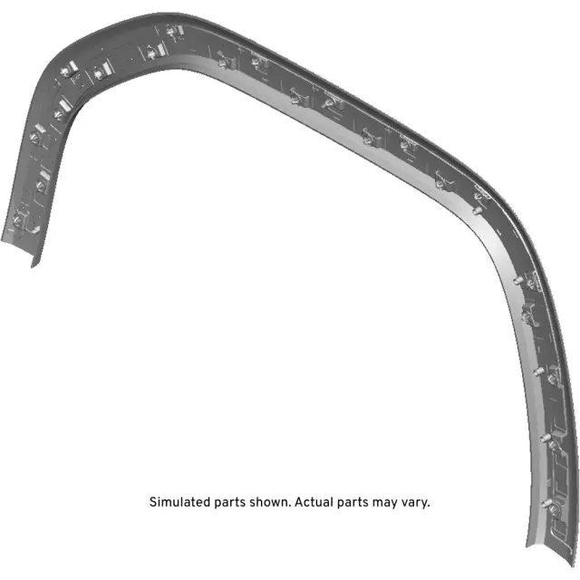 2019-2025 GMC Wheel Opening Molding 23396048 GM | GMPartsDirect.com