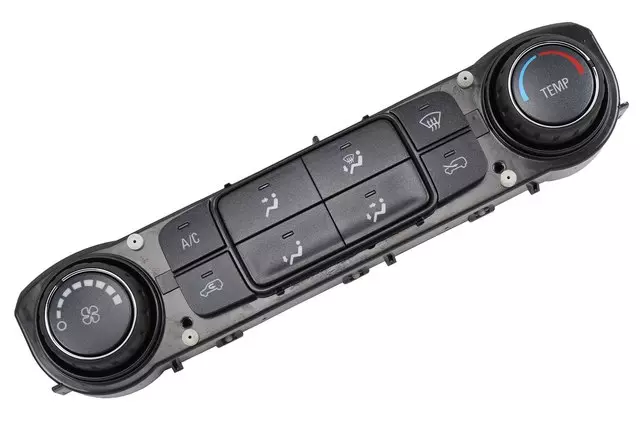 2014-2022 GM Black Carbon Heating and Air Conditioning Control Panel ...