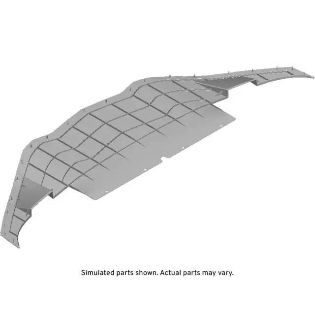 2015-2019 Chevrolet Corvette Front Bumper Fascia Air Deflector 23163400 ...