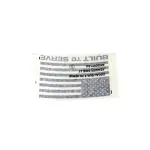 2020-2024 Ram 1500 American Flag Decal, Left 68500061AA | Miracle Mopar