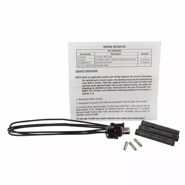 AU2Z-14S411-LB - Wire Assembly Ford Parts Direct