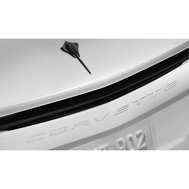84313984 - Corvette Script Rear Emblem - Arctic White 2021-2024 ...