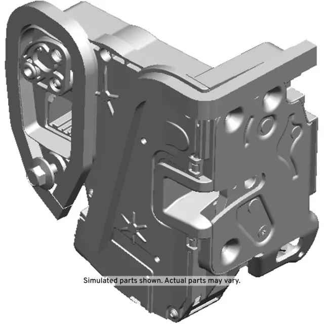 (Replaces 13537008) Passenger Side Rear Door Latch 13546591 GM ...