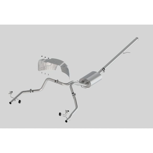 2023 GM 5.3L Cat-Back Dual-Split Rear Exit Exhaust 19417841 | QuirkParts