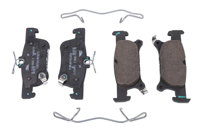 2017-2018 Buick Envision Rear Disc Brake Pad Set with Clips 23145351 ...