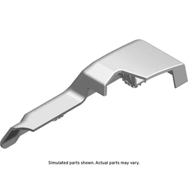 84839653 - Black Rear Driver Side Seat Track Front Outboard Cover 2021 ...