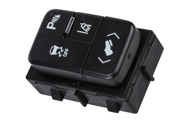 GM Black Carbon Metallic Vehicle Stability Control System Switch