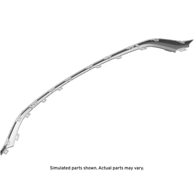 84200477 - Black Front Bumper Fascia Molding Big 3 Auto Parts