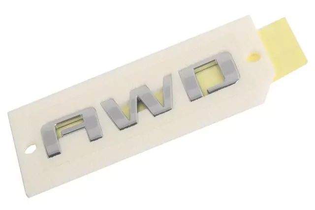 2006-2023 Chevrolet Chrome "AWD" Nameplate (Replaces Part Number ...