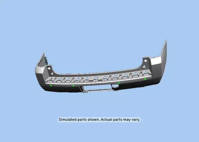 2015-2016 GMC Yukon Rear Upper Bumper Cover 23386115 GM | GMPartsDirect.com