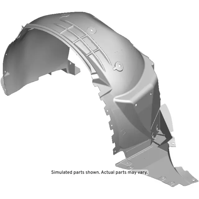 2015-2019 Chevrolet Corvette Driver Side Front Wheelhouse Liner with ...