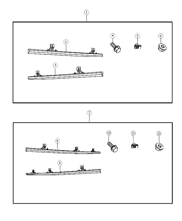 2002-2023 Mopar Hex Head Bolt And Washer 6104386AA | OEM Parts Online
