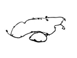2021-2023 Dodge Durango Front Fascia Wiring 68470348AA | My Mopar Parts
