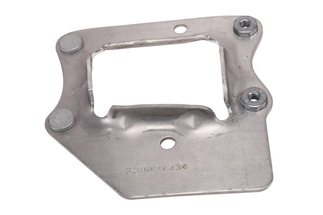 22989741 GM Driver Side Rear Body Bumper Impact Bar Anchor Plate | GM ...