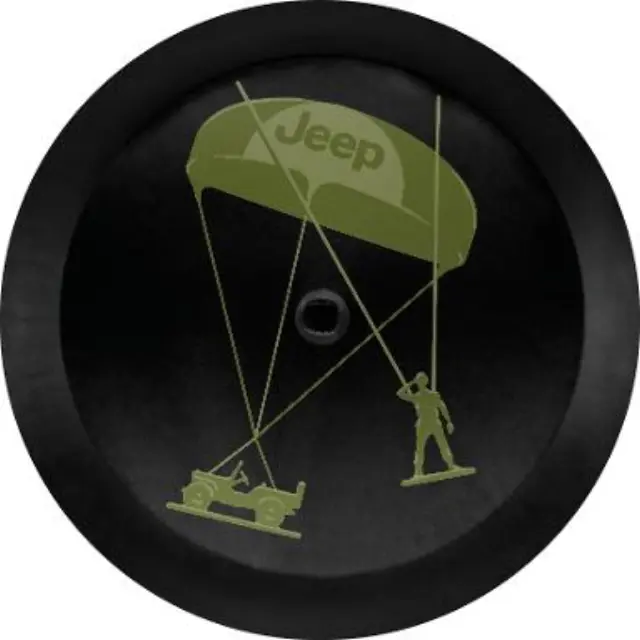82215432ab 82215432ab Jeep Wrangler Jl Spare Tire Cover Army Man