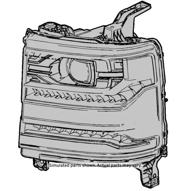 Headlamp Components for 2018 Chevrolet Silverado 1500 | GMPartsDirect.com