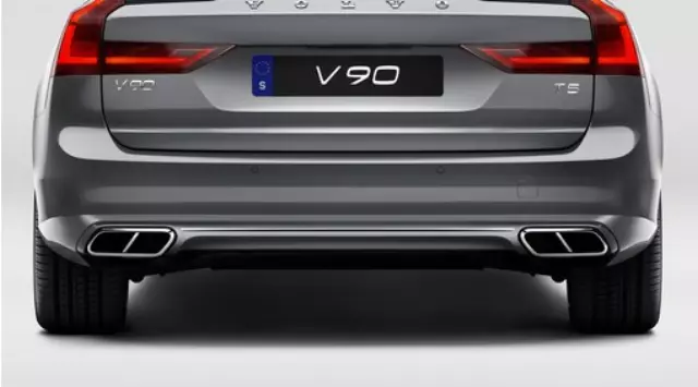 39847315 - Double Integrated Tailpipes And Diffuser - 2019 Volvo V90 ...