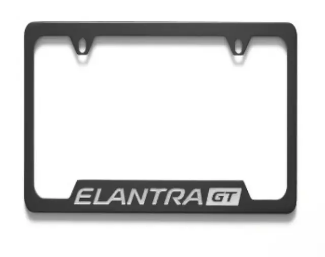 Hyundai - A5F39-AM100 - License Plate Frame - 2013-2020 Hyundai Elantra ...