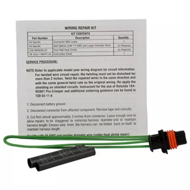 Wire Assembly BU2Z-14S411-BCA | QuirkParts