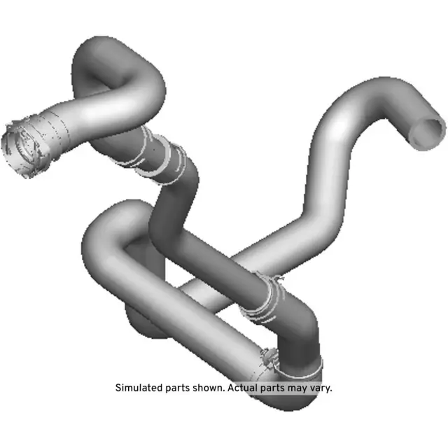 2020-2025 GM Radiator Surge Tank Outlet Hose 85119168 GM ...