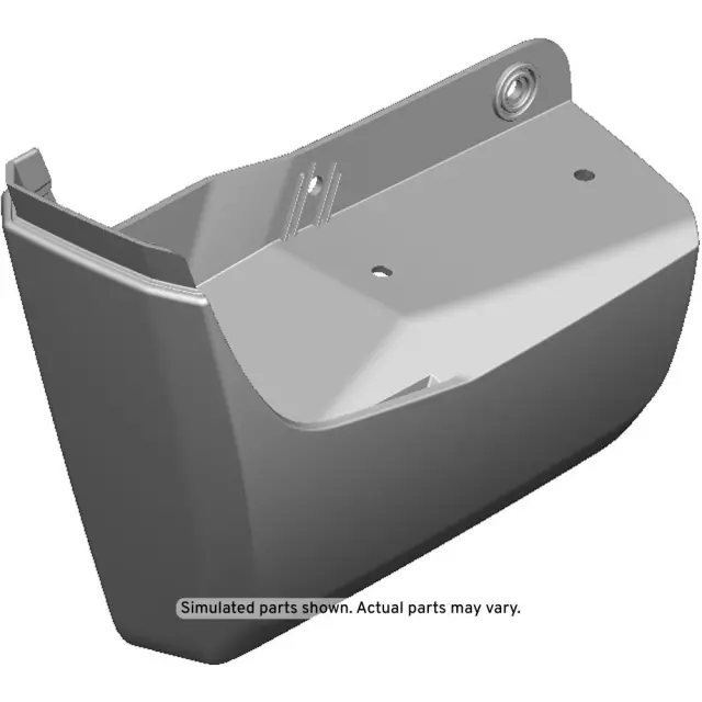 2019-2024 GMC Black Rear Driver Side Pickup Box Paint Protector ...