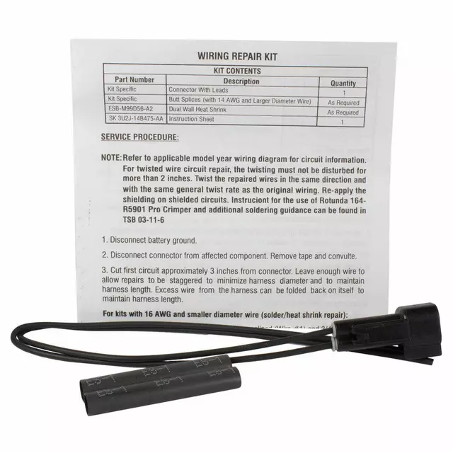 3U2Z-14S411-DCAB - Wire Assembly Ford Parts Direct