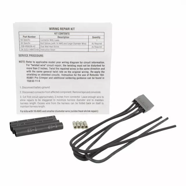 Wire Assembly 3U2Z-14S411-HXA | QuirkParts