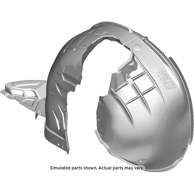 2016-2018 Chevrolet Malibu Passenger Side Front Wheelhouse Liner ...