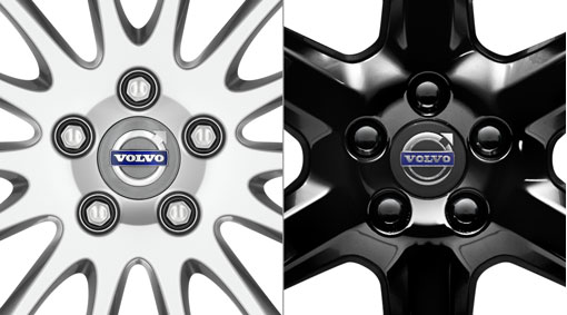 2007-2018 Volvo Hub Cap Kit - Silver - Driver's Side (LH) 30671515 ...