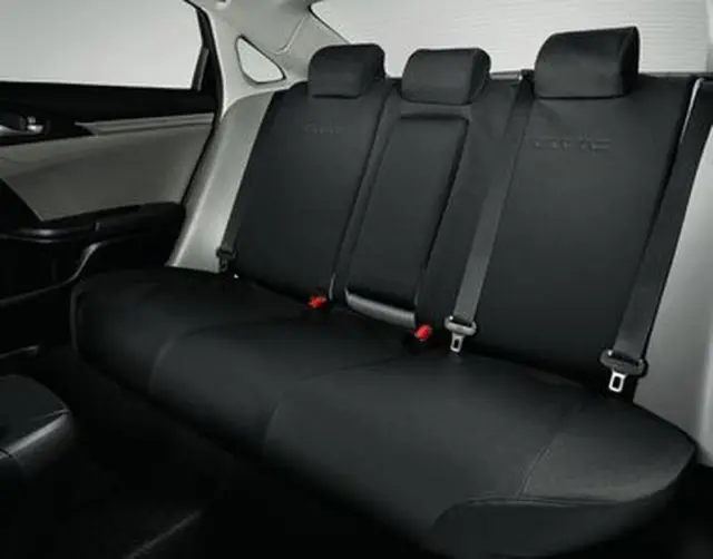 Honda 08p32 tgg 110a Rear Seat Covers Honda Civic Hatchback LX and Sport Models
