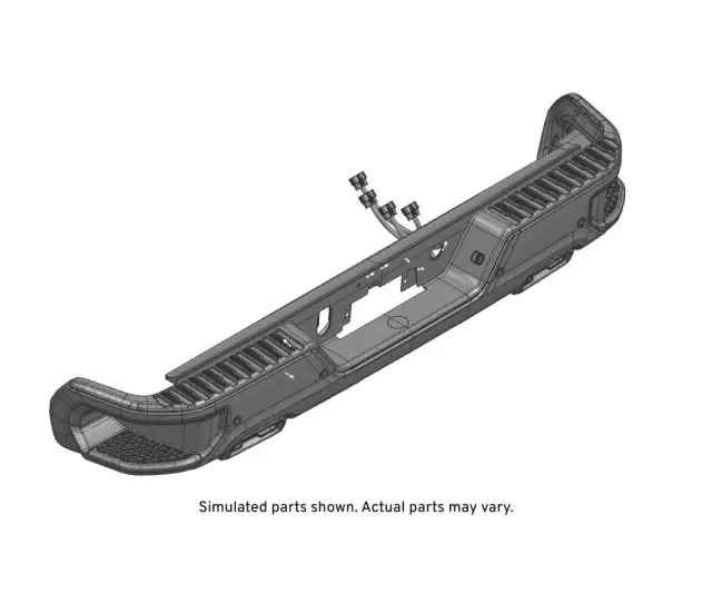 Bumper & Components - Rear for 2020 Chevrolet Silverado 1500 ...