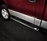 2009-2014 Ford F-150 Step Bars, 6" Chrome CL3Z-16450-BC | TascaParts.com