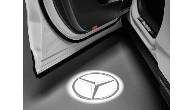Logo projector mercedes store