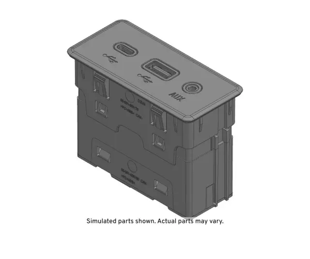 2020-2024 GMC Terrain USB Port 84698811 GM | GMPartsDirect.com
